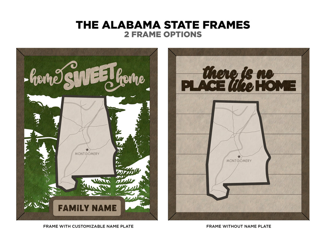 State Frames Collection – 2 Dudes Designs