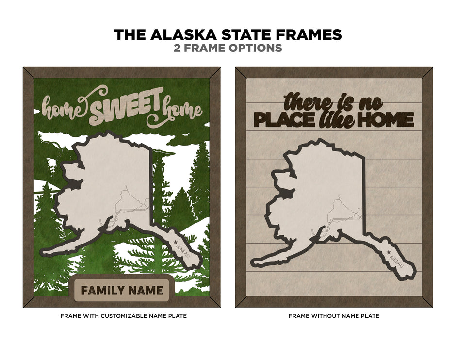 State Frames Collection – 2 Dudes Designs