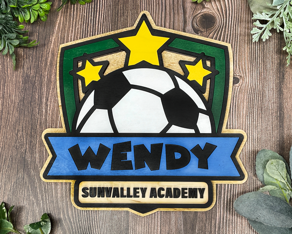 Soccer - Stadium Series Graphic Signage – 2 Dudes Designs